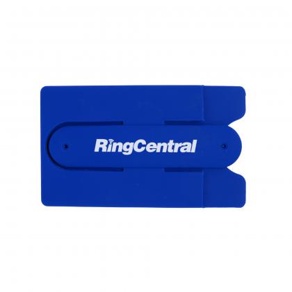 Silicone Card Holder with Stand - Adapt Branding